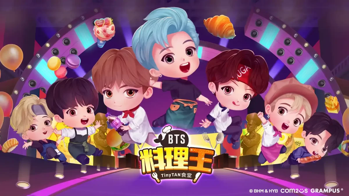 Com2uS全新力作《BTS料理王：TinyTAN食堂》展開事前預約 官方社群頻道全面上線搶攻全球市場 | FUN電